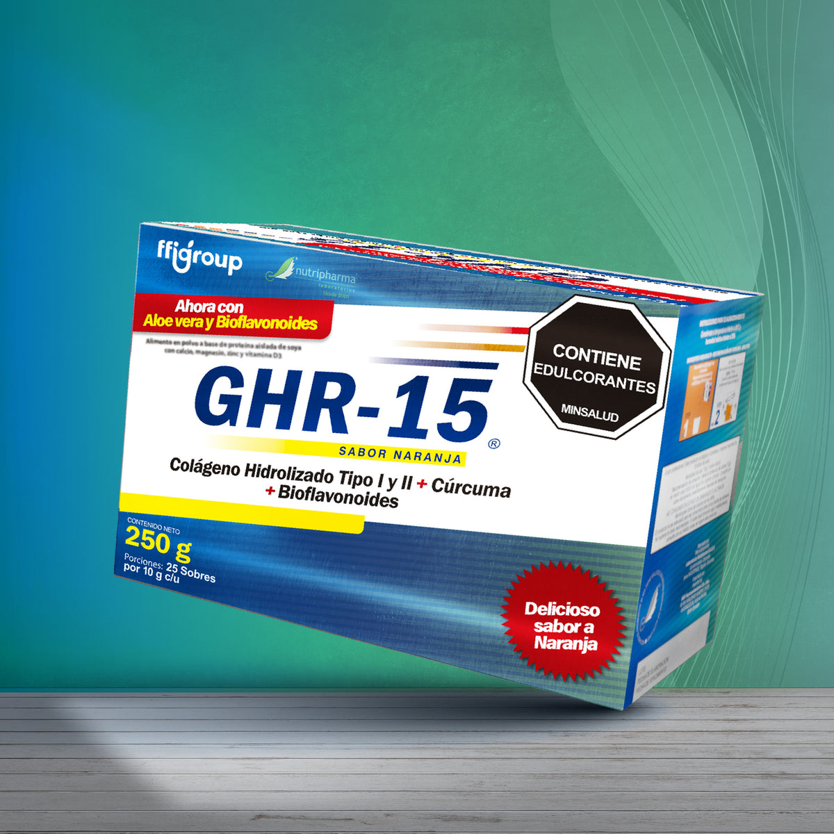 GHR-15 Efervescente Colágeno Hidrolizado - Market oficial – Bienestar ...