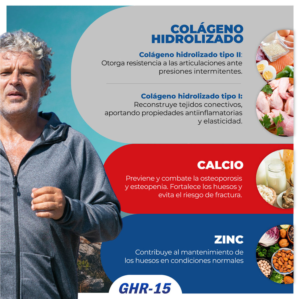 GHR-15 Efervescente Colágeno Hidrolizado - Market oficial – Bienestar Natural
